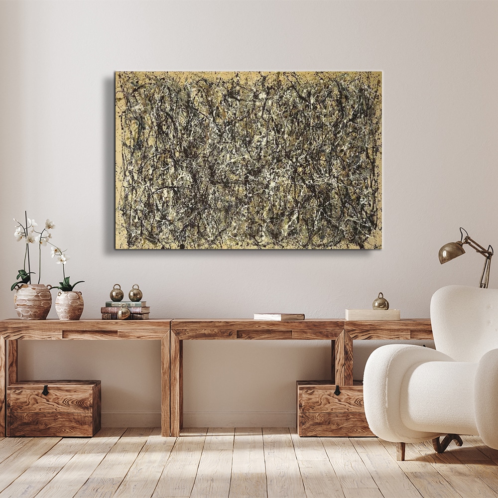 Reproduction Jackson Pollock one number • Peintures sur toile